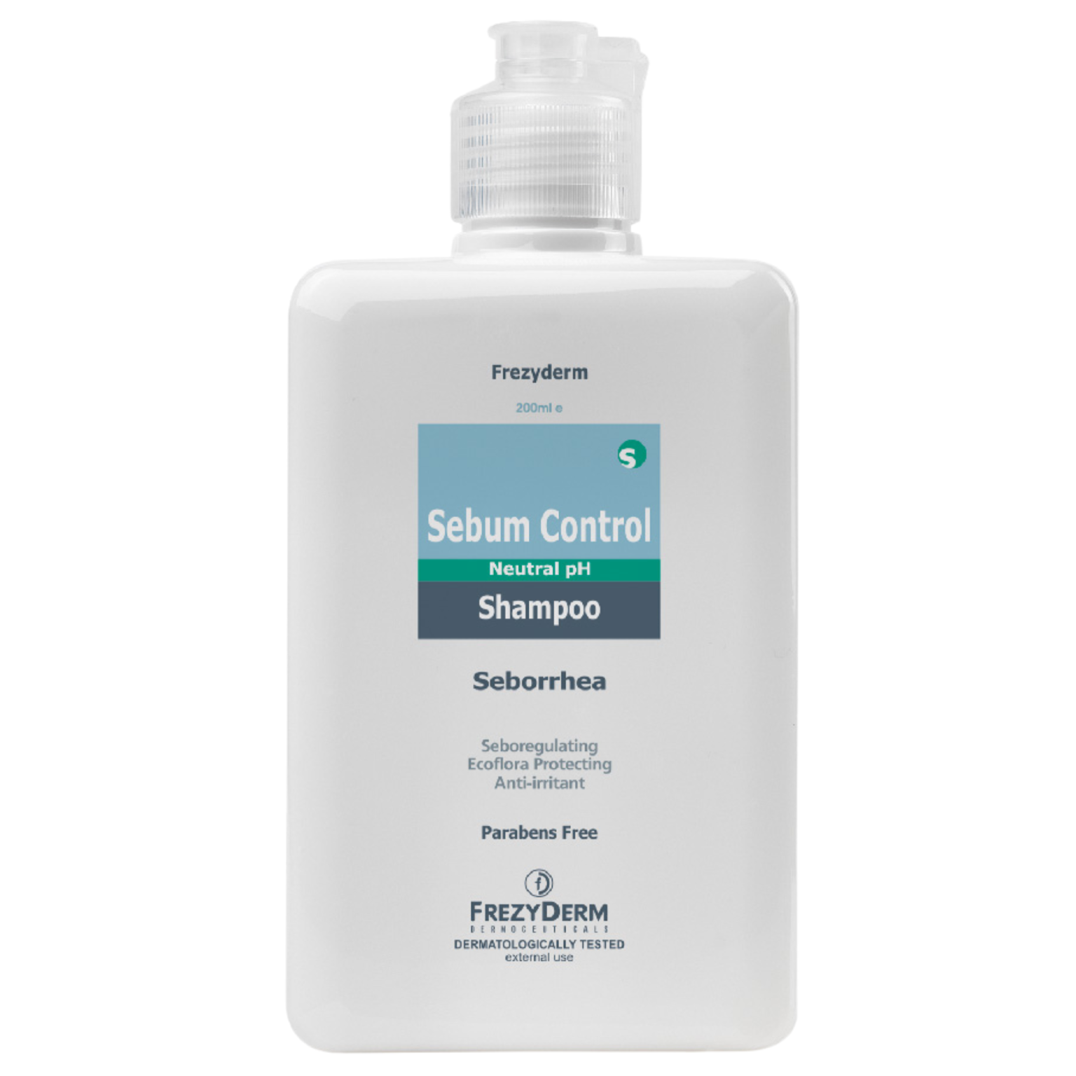 Frezyderm Sebum Control Shampoo 200 ml - Vitapoint Perú